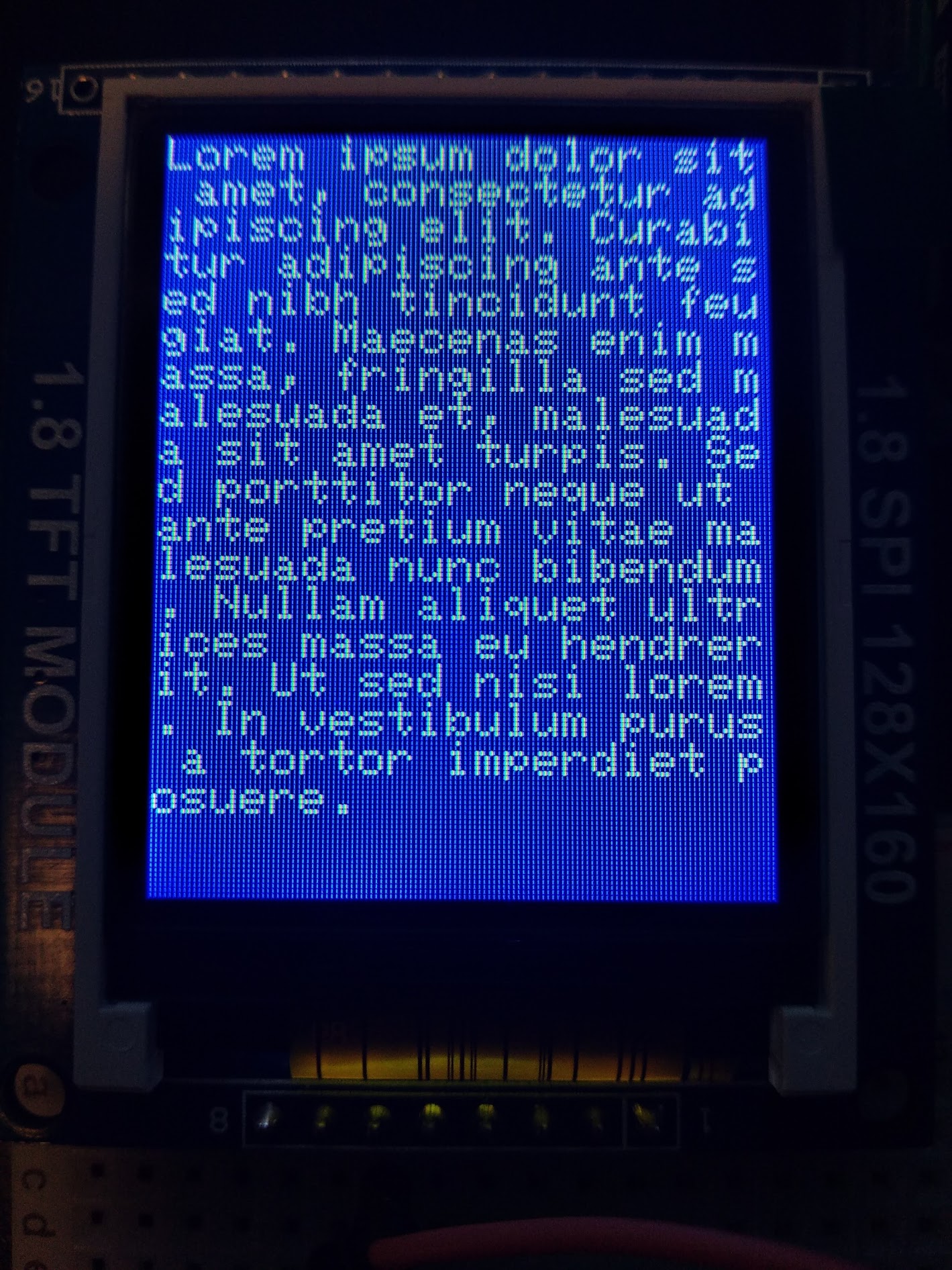 Arduino Unoでtft液晶 St7735 を使う 1 Kujilabo Blog